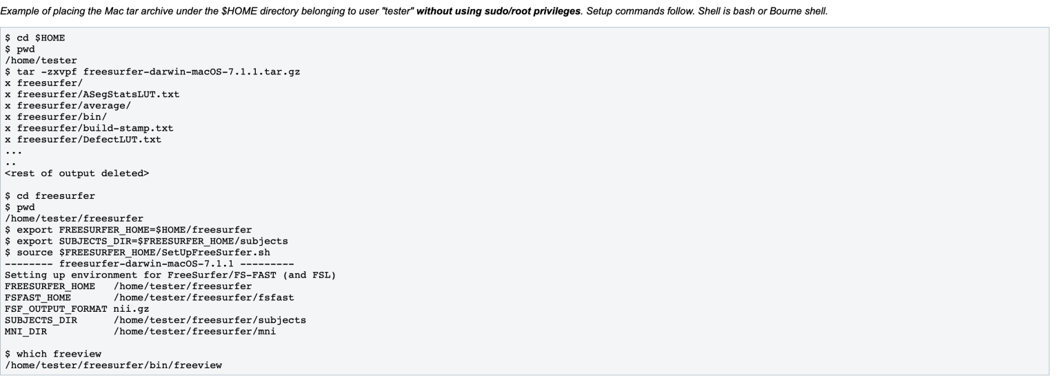 How to Install Freesurfer - Fried Lab