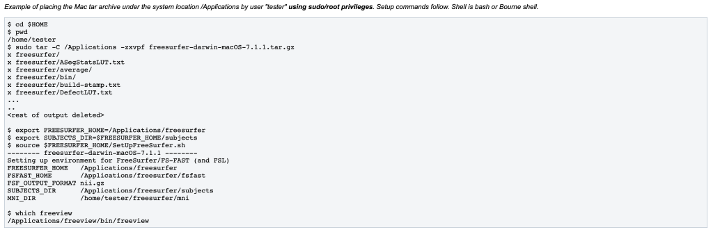 How to Install Freesurfer - Fried Lab