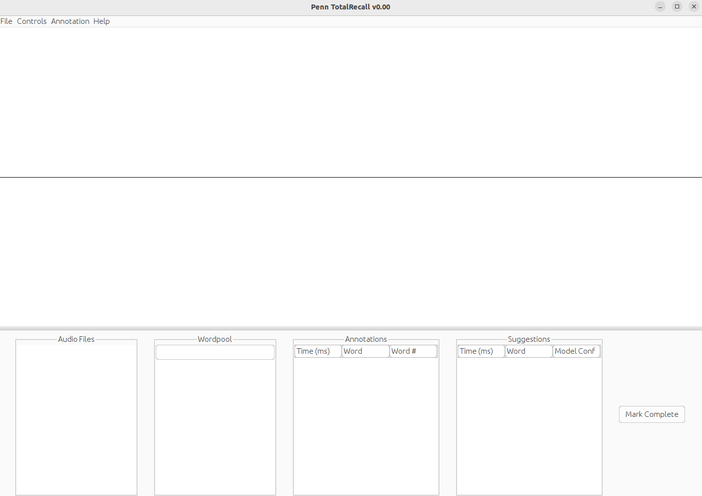 Audio annotation guide - Fried Lab